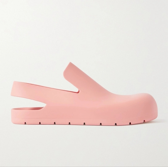 Bottega Veneta | Shoes | Bottega Veneta Rubber Puddle Slingback Sandals ...